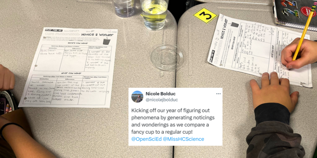 What Are Notice and Wonder Activities in Science?