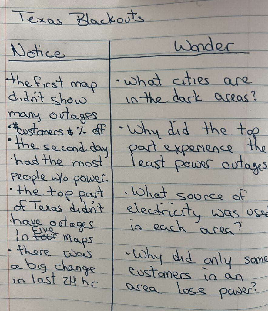 Making Student Thinking Visible in High School Science